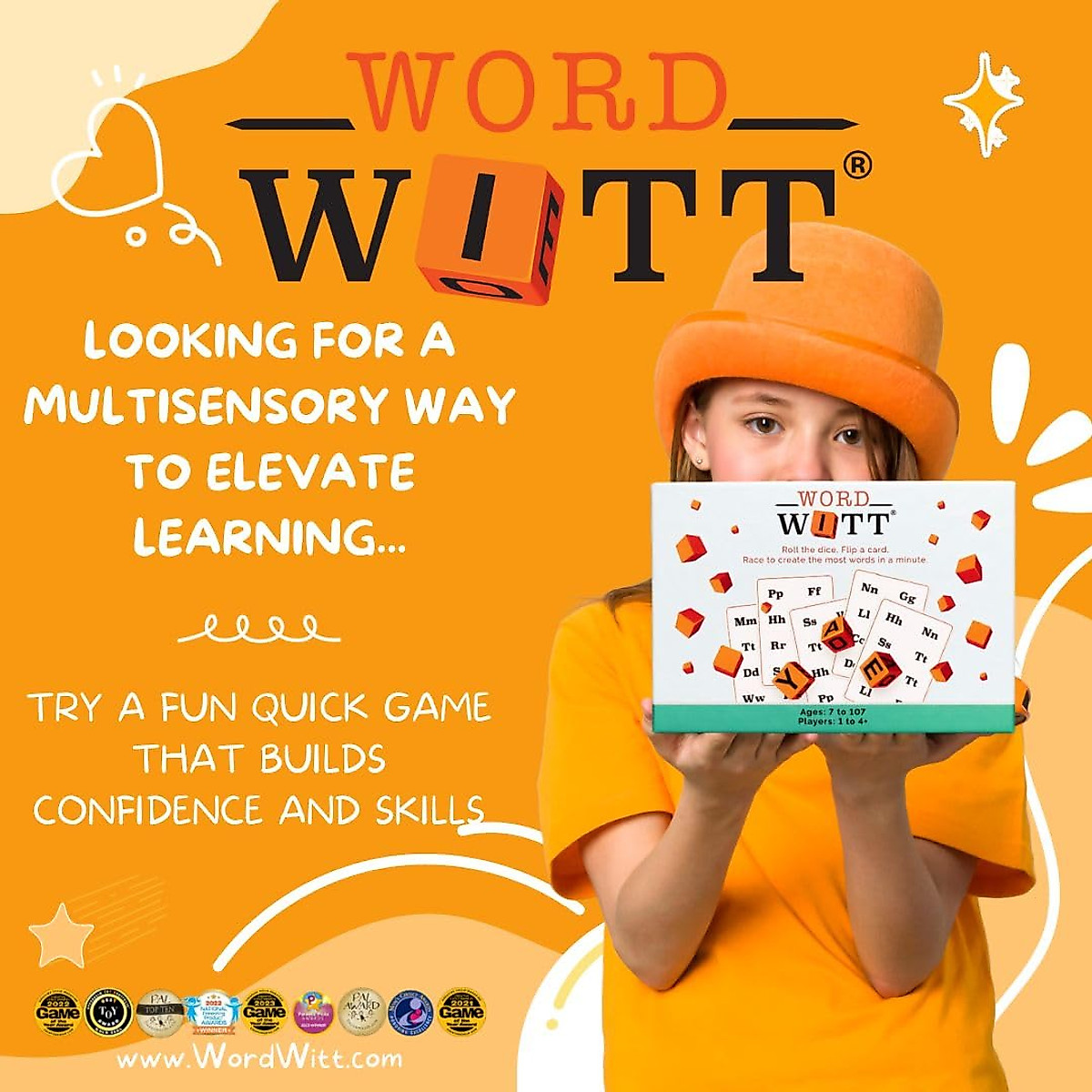 Word WITT: The Fast, Fun Dice Game for The Entire Family