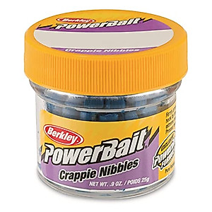 Berkley CNC PowerBait Biodegradable Crappie Nibbles, Chartreuse, 0.9-Ounce