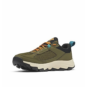 Columbia Men's Hatana Breathe Hiking Shoe, Nori/Gold Amber, 12