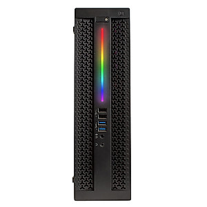 Periphio Iris Gaming PC Desktop Computer w/RGB Lighting | Intel Core i5-4690 3.9Ghz Turbo | GT 730 (2GB) | 8GB RAM | 500GB SSD | WiFi + Bluetooth | Windows 10 (Renewed)