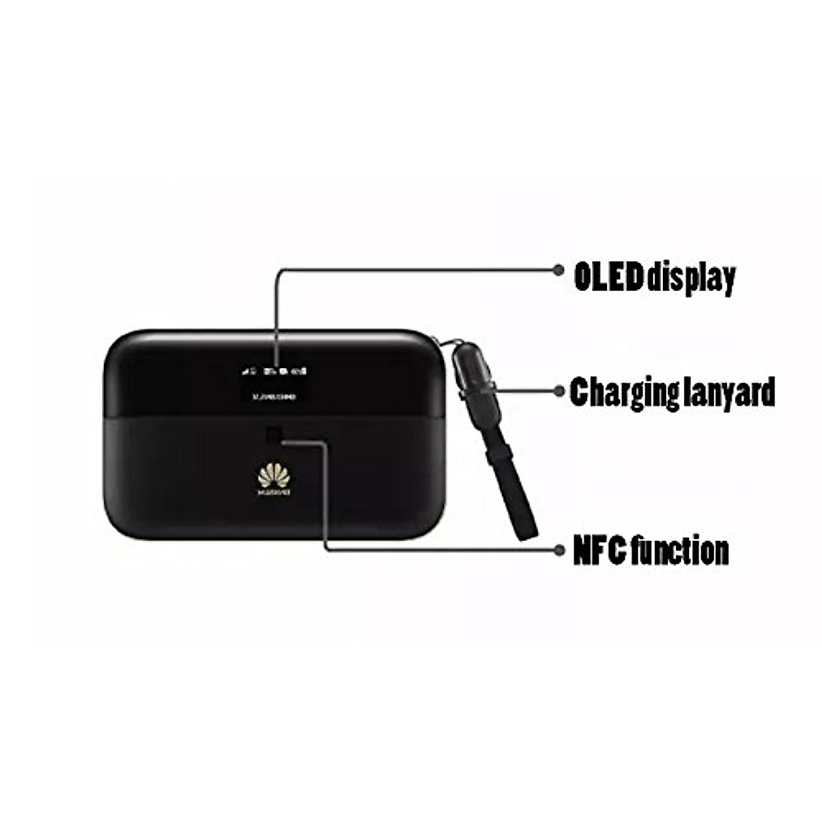 Original Unlocked Hua WEI WiFi 2 Pro E5885LS-93A E5885 300Mbps 4G LTE Mobile WiFi Hotspot Black