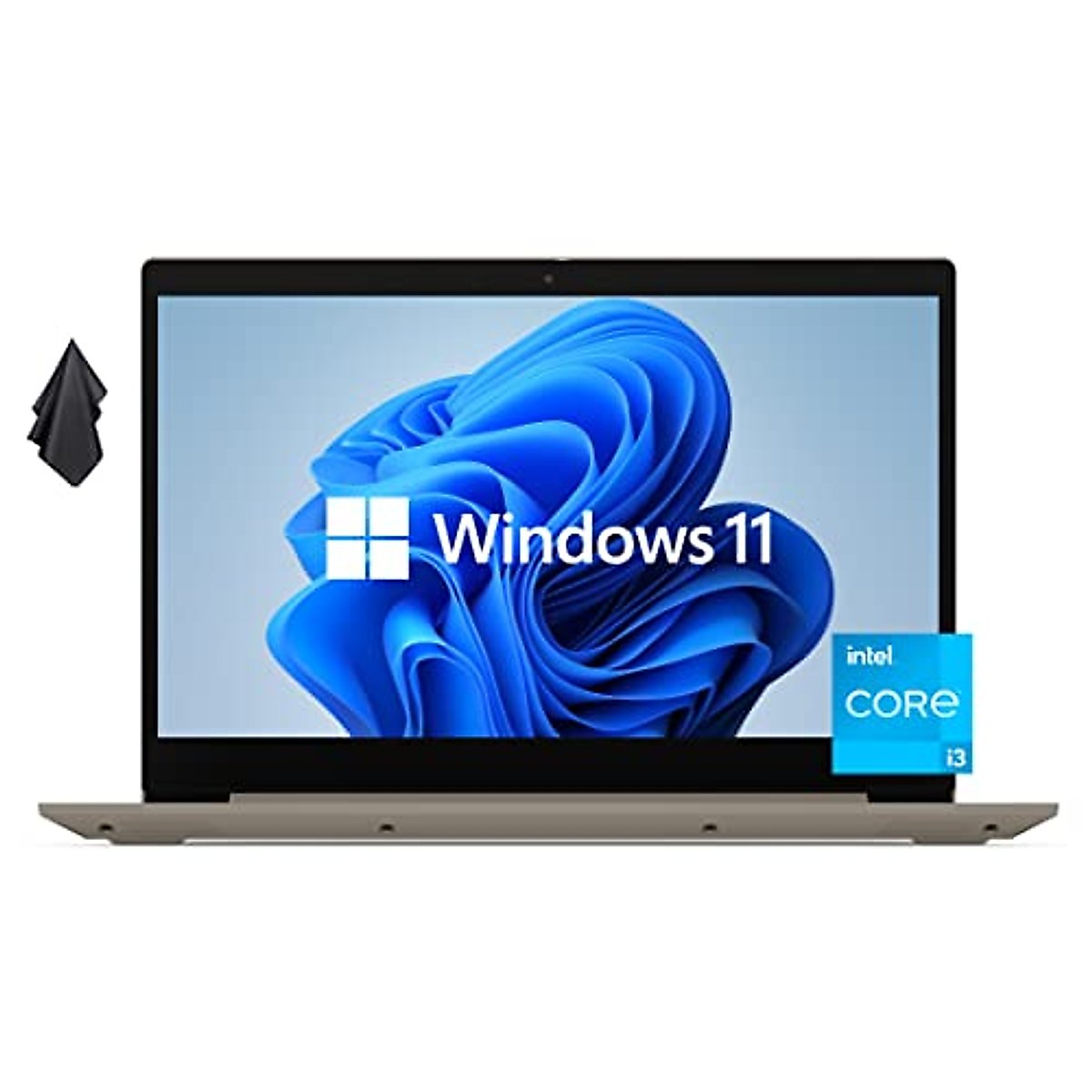 2022 Newest Lenovo IdeaPad 3i 15.6" FHD Laptop, 11th Gen Intel Core i3-1115G4 Processor, 8 GB DDR4 RAM, 128 GB PCIe NVMe SSD, WiFi, Long Battery Life, Fingerprint Reader, Windows 11, Almond