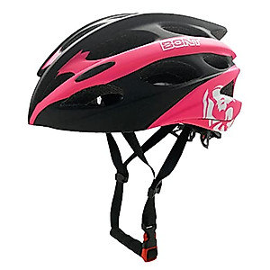 Bont Skates - Inline Speed Skating Helmet (Black/Pink, S/M (54-58cm))