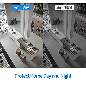 X W EI UNION Mini Spy Camera Hidden Camera Video Recording with Auido, Night Vision Motion Detection, 1080P Home Security Camera Nanny Cam Pet Camera Baby Camera