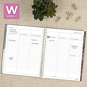 2022 Weekly & Monthly Planner by AT-A-GLANCE, 8-1/2" x 11", Large, BADGE Medallion (1565M-905)