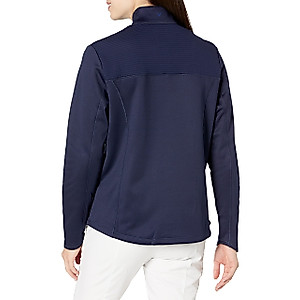Callaway Basics Long Sleeve Ottoman 1/4 Zip Pullover, Peacoat, XX-Large