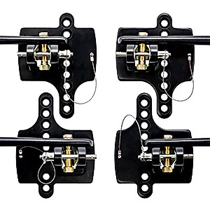 Camco Eaz-Lift ReCurve R6 1,200lb Weight Distribution Hitch | Features 1,400lb Max Tongue Weight Rating, 2-5/16-inch Ball has a 15,000lb Max Rating, and Premium Adaptive Sway Control | (48734)