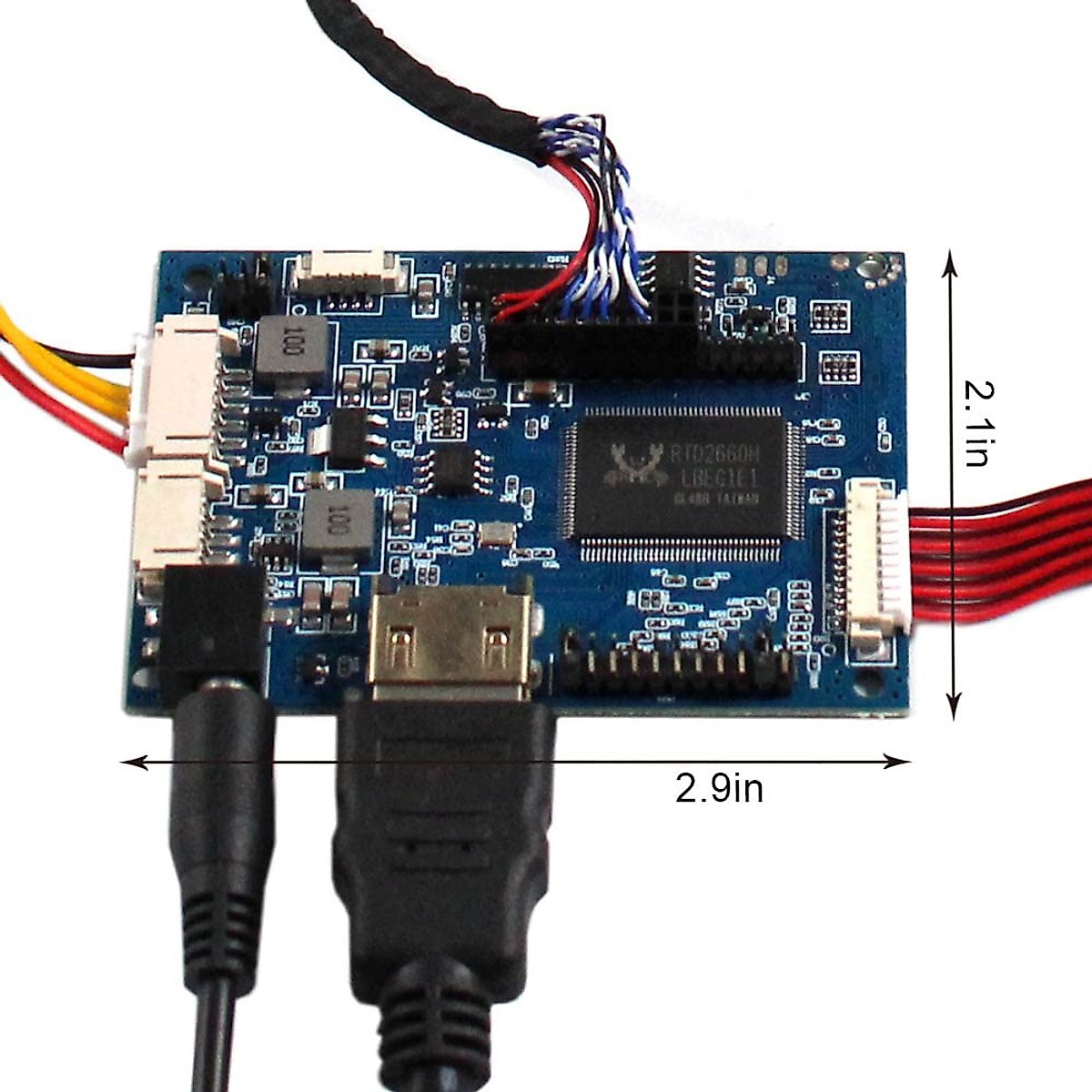 VSDISPLAY 12.1 Inch Display Panel 1280x800 12.1'' IPS LCD Screen VS121T-004A with HD-MI Audio LCD Controller Board