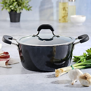 Kenmore Arlington 4.5 QT Aluminum Dutch Oven W/Lid- Black Diamond