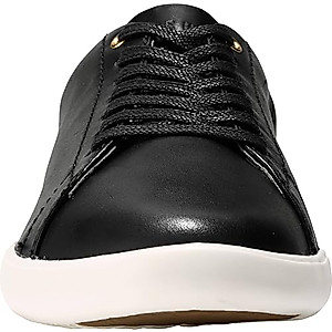 Cole Haan Womens Grand Crosscourt II Black Leather/White 8.5 B - Medium