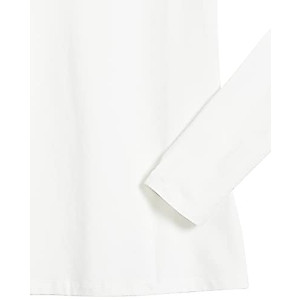 Amazon Essentials Women's Classic-Fit Long-Sleeve Crewneck T-Shirt (Available in Plus Size), White, X-Large