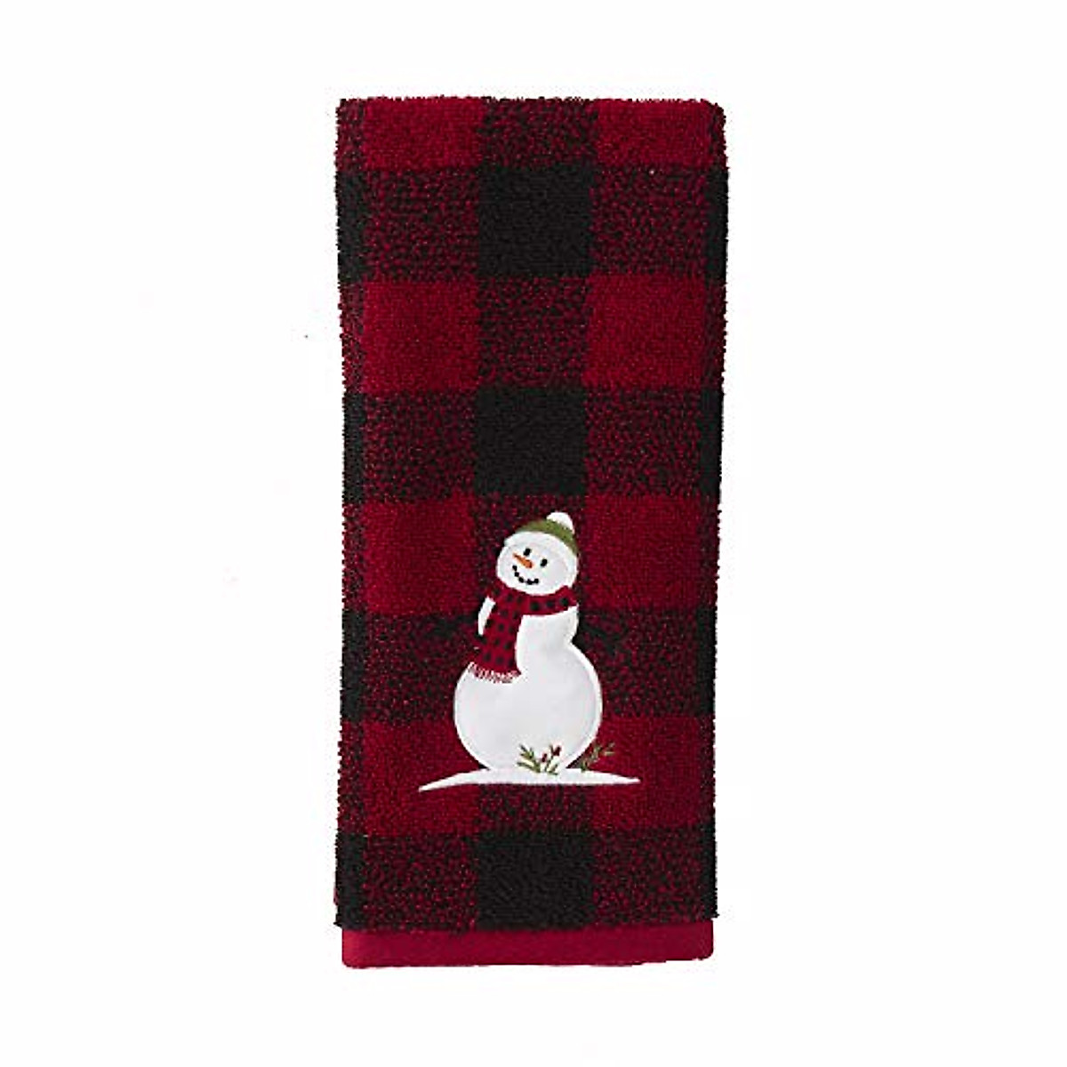 SKL Home Woodland Winter, Hand Towel Set, Red