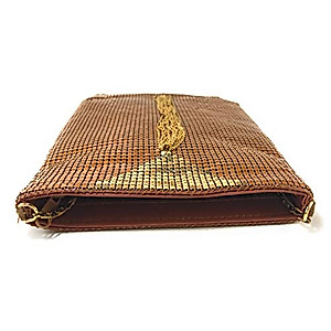 Frewahmesh Women's metal mesh evening purse for Cocktail Party Prom Wedding Banquet