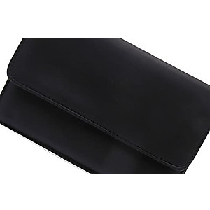 MUNDI Women's Faux Leather MY BIG FAT WALLET Flap RFID Clutch Ladies ib103x (Black)