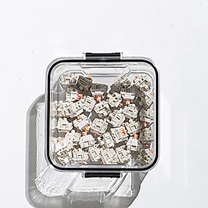 Gliging Switch Storage Mechanical Keyboard Switch Can Keycaps Sealed Can Storage Bottle Display Can Keycap Storage Box