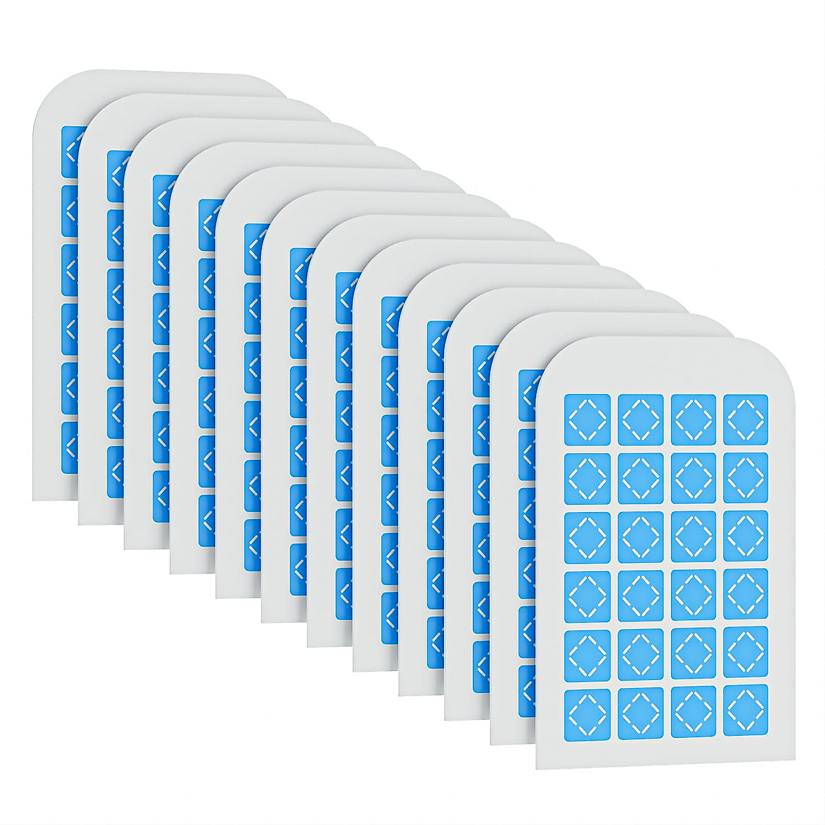 12 Pack Magnetism Glue Cards TIENBE Indoor Plug-in Fly Trap Refill Pack for TIENBE Indoor Fly Trap