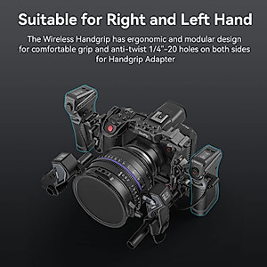 SmallRig MagicFIZ Wireless Follow Focus Handgrip Kit, Lens Focus Control with Receiver Motor, Handgrip, Electronic Controller Module and Accessories for DSLR, Mirrorless Cine-Style Lenses - 3782