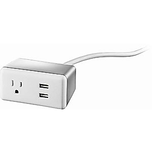 Insignia 1-Outlet/2-USB Ports Surge Protector NS-PDSU128