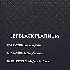 Michael Malul Jet Black Platinum Eau de Parfum for Men - 10ml Travel Size
