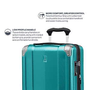 Travelpro Pathways 3 Hardside Expandable Luggage, 8 Spinner Wheels, Lightweight Hard Shell Suitcase, Carry On 21 Inch, Kayak