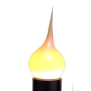 Creative Hobbies® 7194PSA Large Medium Base Champagne Silicone Light Bulbs, 7.5 Watt, Individually Boxed, Wholesale Pack of 6 Bulbs