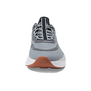 adidas Men's Alphabounce+ Running Shoe, Grey/Silver Metallic, 9