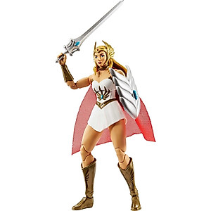Masters of the Universe Masterverse She-Ra Deluxe Action Figure with Accessories, 7-inch MOTU Collectible Gift