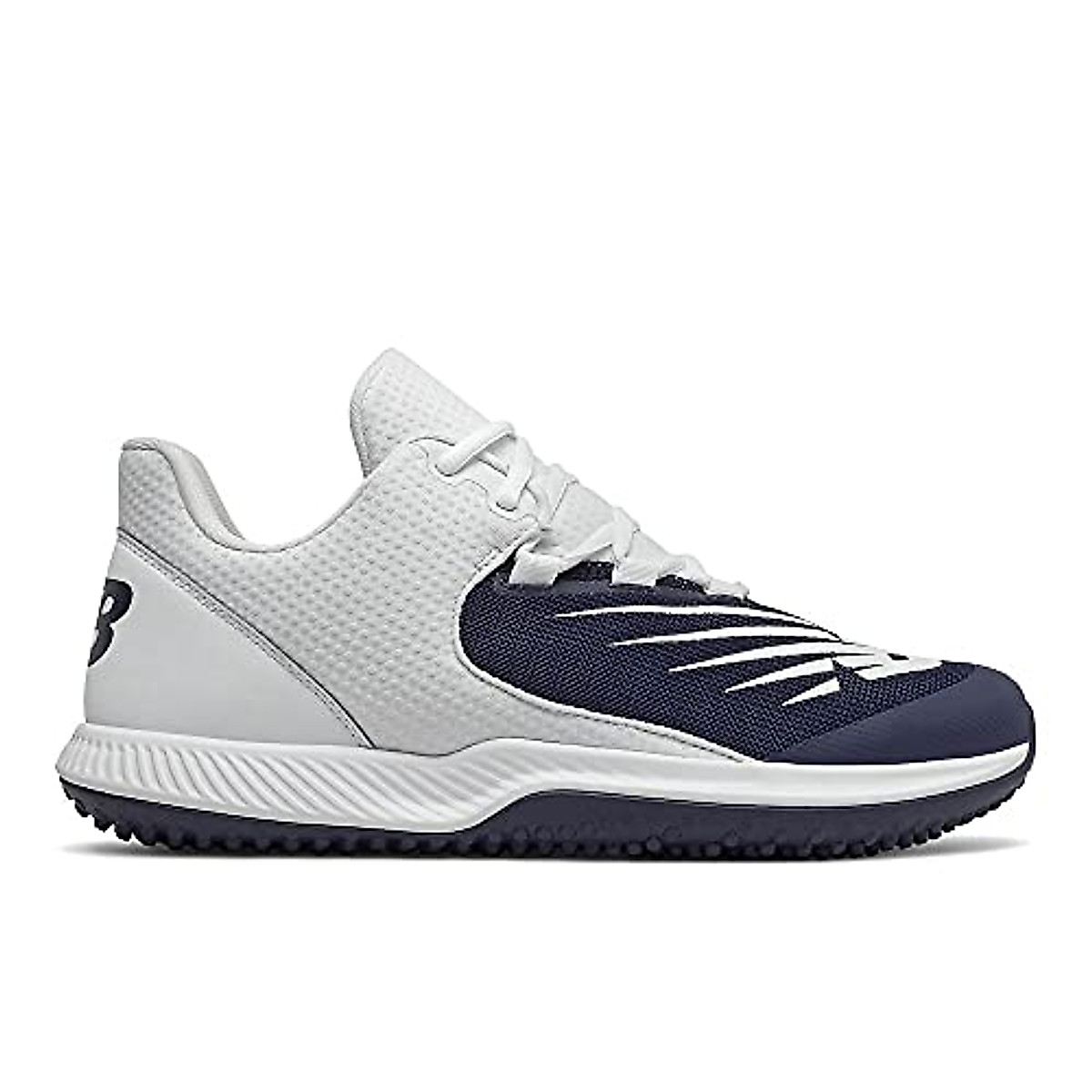 New Balance mens Fuelcell 4040 V6 Turf-trainer Baseball Shoe, Team Navy/White, 10.5 US