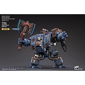 HiPlay JoyToy × Warhammer 40K Officially Licensed 1/18 Scale Science-Fiction Action Figures Full Set Series -Space Marines Space Wolves Venerable Dreadnought Brother Hvor