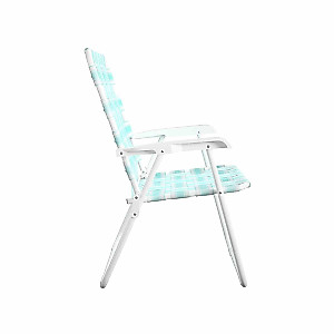 Novogratz Poolside Gossip, Priscilla Folding Chairs, 2-Pack, Aqua Haze