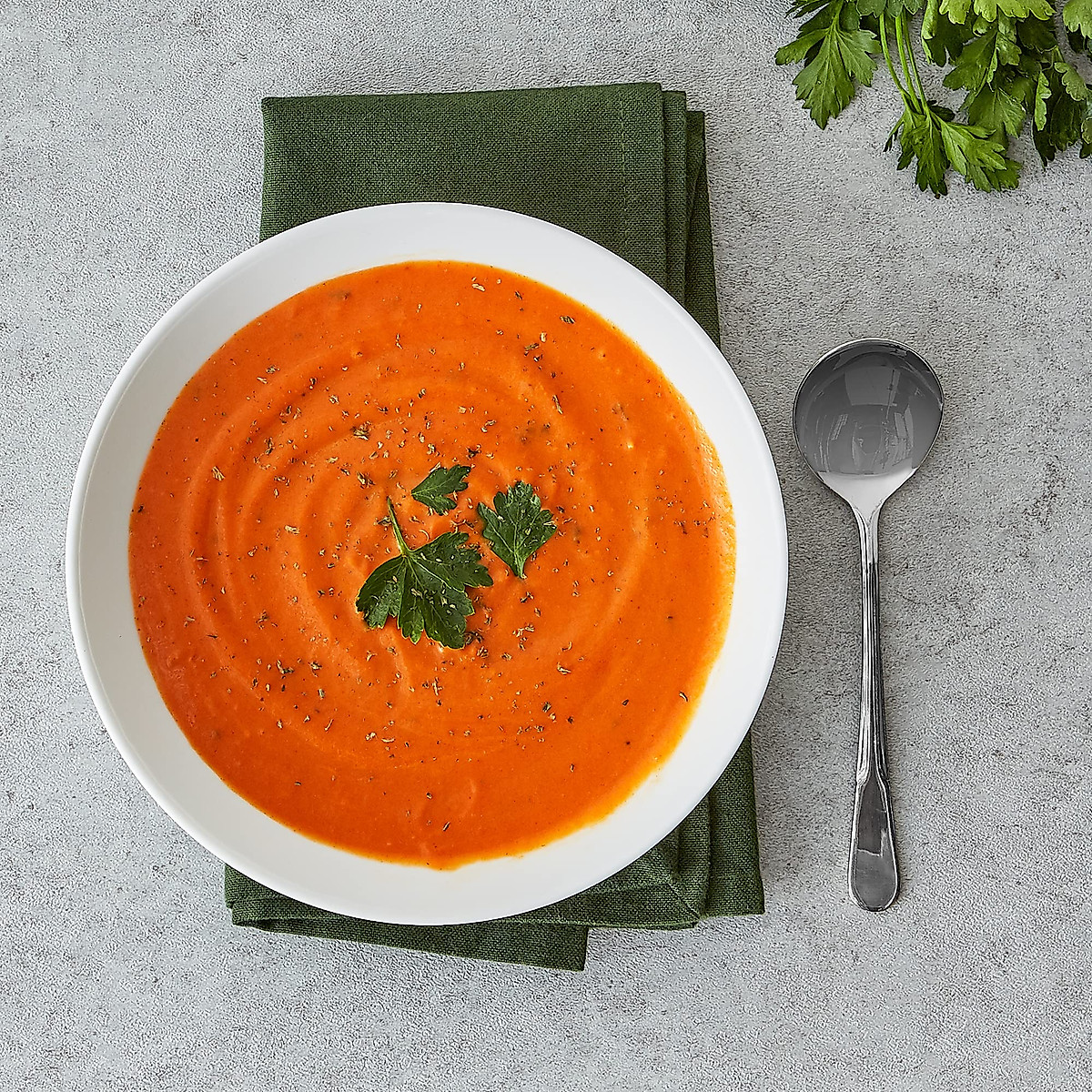 RSVP Monty's Stainless Steel Soup Spoons - Set of 8