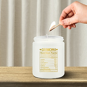 KOYFOYO Mothers Day Gifts for Grandma - My Favorite People Call Me Grandma Candle - Birthday Gifts for Grandma from Granddaughter, Grandson - Grandma Christmas Gifts