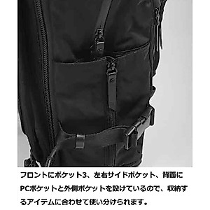 MAKAVELIC(マキャベリック) Backpacks, Black/Brown (049), One Size