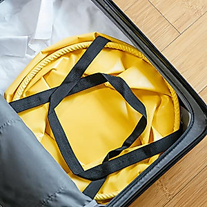 HOTO Car Wash Kit, Car Cleaning Kit, Car Detailing Set, 20L Outdoor Foldable Bucket, Wavy Double-Sided Sponge, 2 Pcs High-Density Cloth, High Capacity, Suitable for Small and Medium Vehicles