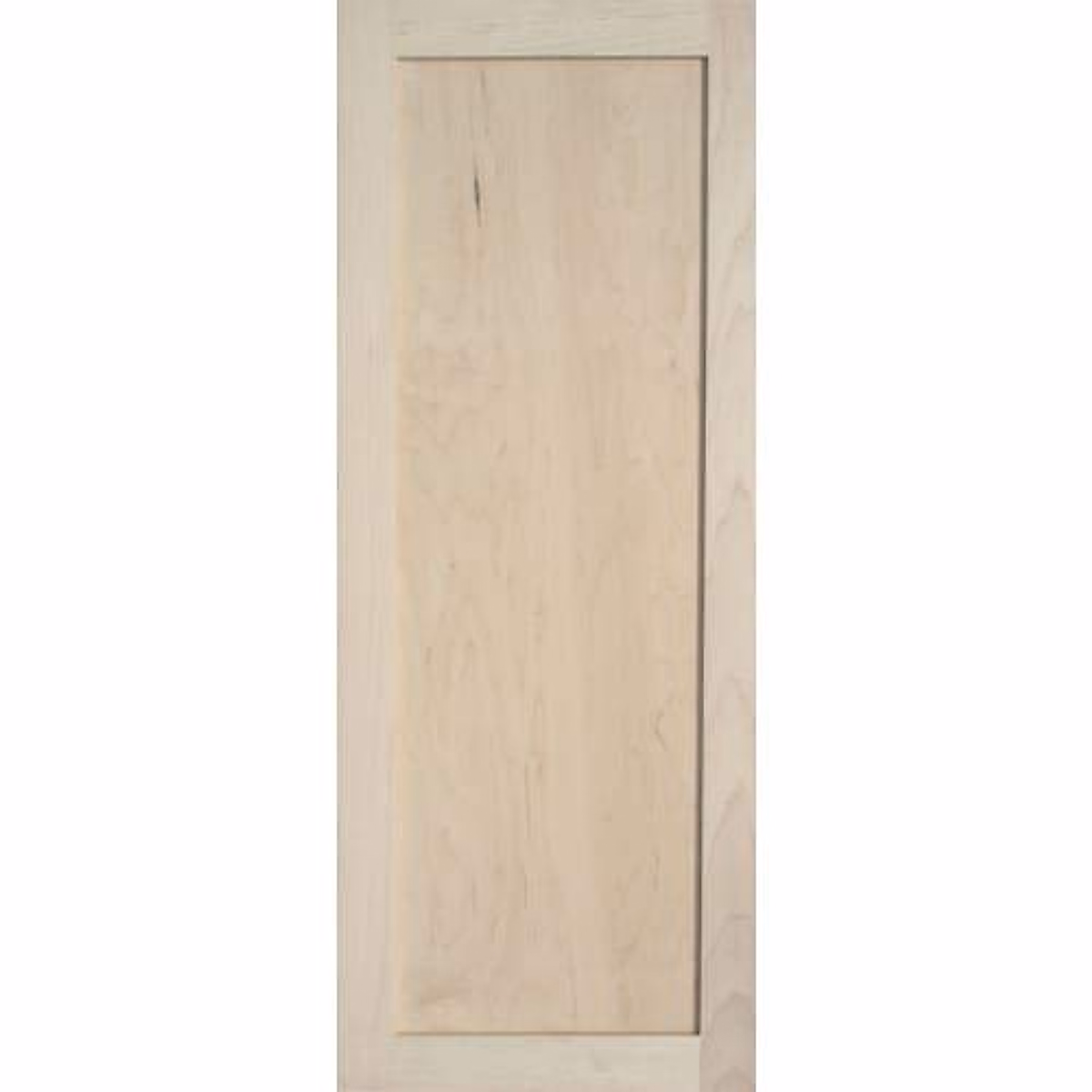 American Pride Fontana Single Medicine Cabinet with Unfinished Maple Door, 12" x 36", White
