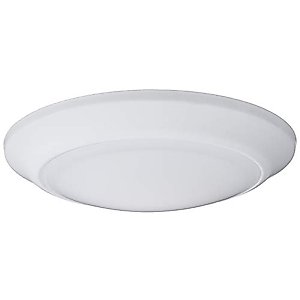 Westinghouse 6322900 Large LED Indoor/Outdoor Dimmable Surface Mount Wet Location, White Finish with Frosted Lens