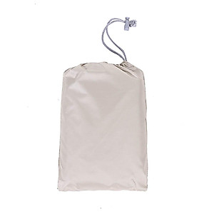 BORDSTRACT Outdoor Chaise Lounge Cover, Waterproof Pool Lounge Chair Cover, 82Lx30Wx31H inch Protection Covers for Patio Furniture, Chaise Lounge Chair, Beach Chair(Beige)