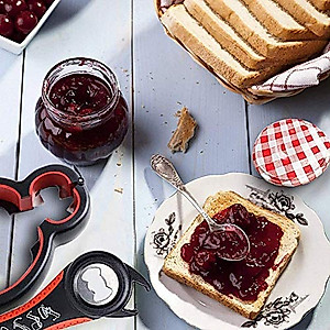 TBZZXC 6 in 1 Multi Bottle Opener and 5 in 1 Jar Opener,Can Opener for Seniors with Arthritis Hand Weakness,Opener All in One Opener Tool (B)