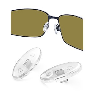 Vaep Replacement Nose Pads Nose Pieces for Maui Jim Wiki Wiki/Mahina/Kawika/Baby Beach Sunglasses - Clear