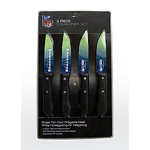 Sports Vault NFL Seattle Seahawks Steak Knive Set , 9.75"