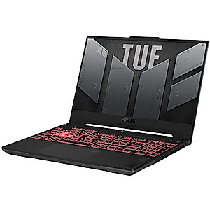 EXCaliberPC 2023 ASUS TUF Gaming A15 FA507NU-DS74 (AMD Ryzen 7 7735HS, 32GB RAM, 1TB NVMe SSD, RTX 4050 6GB, 15.6" 144Hz FHD, Windows 11) Gaming Notebook - Mecha Gray