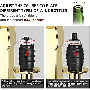 SIULAS Champagne Gun, 4th Generation Upgraded Beer Gun Shooter, Adjustable Champagne Spray Gun, for All Kinds of Bachelorette Parties, Birthdays, Celebrations (g6)