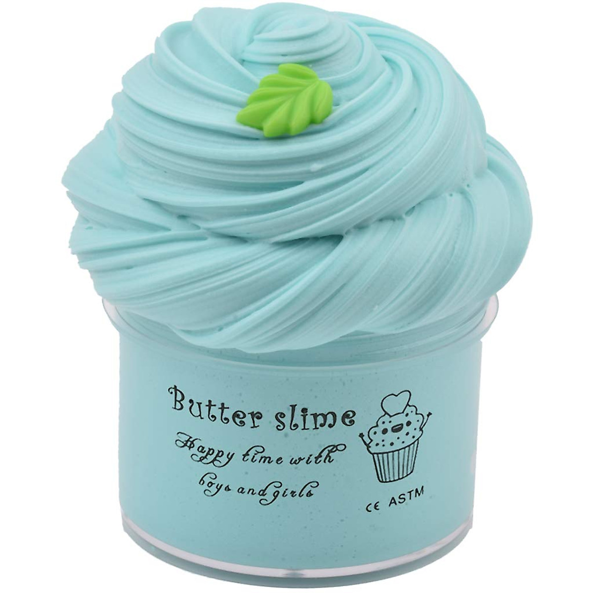 3 Pack Butter Slime Kit Blue Green Yellow Sludge Putty Toys Birthday for Kids Party Favors Art Craft Stress Relief Toy for Girls Boys