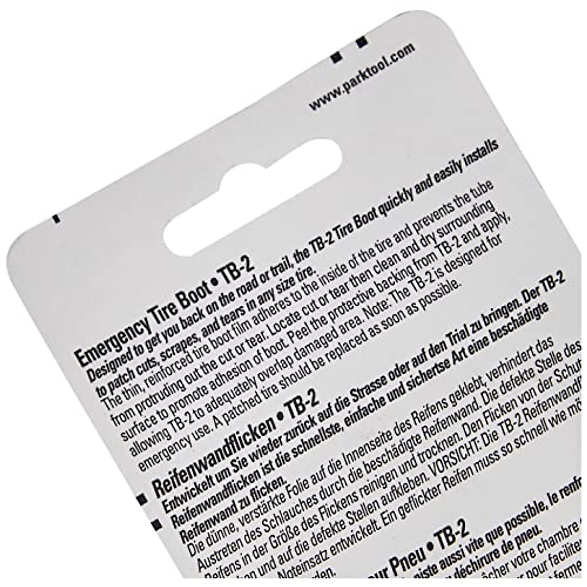 Park Tool TB-2 Emergency Tire Boot (Pack of 3)