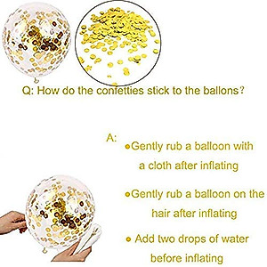 Multicolor Confetti Balloons - 12 Inch Latex Balloons Wedding Birthday Baby Shower Christmas Party Supplies Decorations 32 Pcs