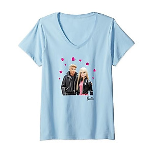 Barbie Ken Taken V-Neck T-Shirt