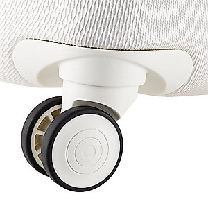 DELSEY Paris Chatelet Hard+ Hardside Luggage with Spinner Wheels, Champagne White, Carry-on 21 Inch