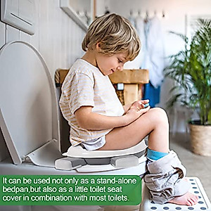 INNOWEST® Travel Potty, Toddler travel potty, Portable toddler potty, travel potties foldable, toddler potty folding toilet, apply to seat emergency toilet for car, outdoor, indoor toilet, Grey