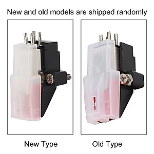 ASHATA Turntable Replacement Needle,Stylus Record Player, Record Magnetic Stereo Double Record Player Stylus Needle Phonograph Stylus, Magnetic Head,Pure Sound