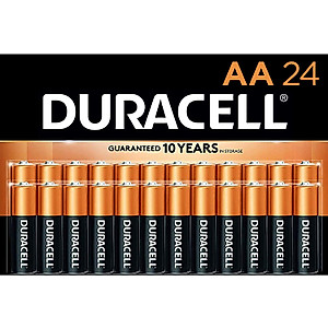 Duracell - CopperTop AA Alkaline Batteries - Long Lasting, All-Purpose Double A Battery for Household And Office – 72 Count